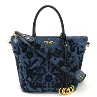 Prada Damen, Pre-Owned, Blau, ONE SIZEGröße