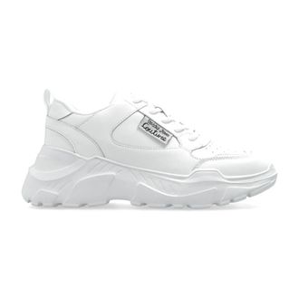 Versace Jeans Couture Sneakers mit Logo - - Shoes - Damen - Wei&szlig; - 35 EU