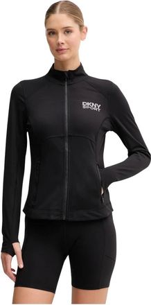 DKNY Dkny, Damen, Sweatshirts & Hoodies, Schwarzk, LGr&ouml;&szlig;e