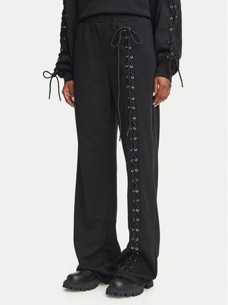 Liu Jo Jogginghose TF6277 F0334 Schwarz Relaxed Fit