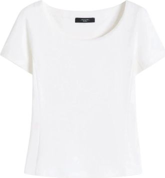 Max Mara Femme, Tops, Blanc, Taille: 36 FR Top Wkdmultig