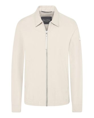 Marc O'Polo Leichtes Overshirt mit Zip aus einem Baumwollmix in