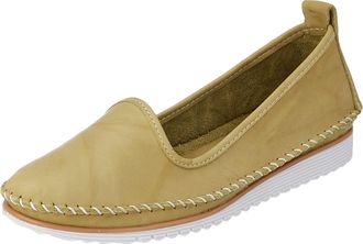 Andrea Conti Damen Slipper, kaki, 39 EU