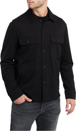 People of Shibuya Homme, Vestes, Noir, Taille: XL Ahirt Overshirt