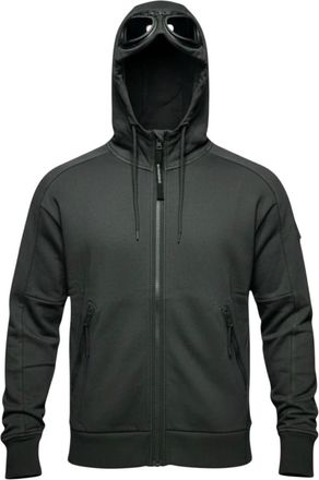 C.P. Company C.p. Company, Homme, Sweatshirts et sweats &agrave; capuche, Noir, Taille: XL Goggle Jacket