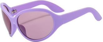 Generic Lunettes De Soleil Surdimensionnées For Hommes, For Lextérieur, For Femmes, For Les Vacances, Le Sport, La Conduite(Purple)