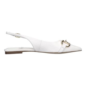 Jeffrey Campbell Evaline Leder Ballerinas - - Shoes - Damen - Wei&szlig; - 36 EU