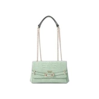 Guess Femme, Sacs, Vert, Taille: ONE Size Silvye Top Handle Flap