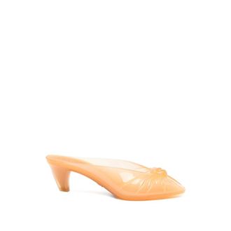 Chlo&eacute; Jelly Knot-detail Heeled Sandals