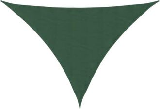 Generic Kangmusi 135499 Voile dombrage triangulaire en tissu Oxford Vert fonc&eacute; 2,5 x 2,5 x 3,5 m