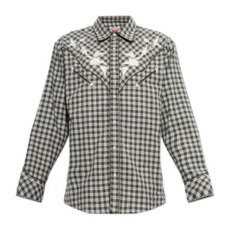Kenzo Chemise &agrave; motif floral - Homme - Chemises - Vert - Taille: L