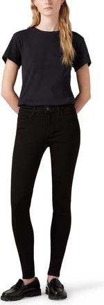 Levi's Damen 710 Super Skinny Jeans Secluded Echo Black 29 32