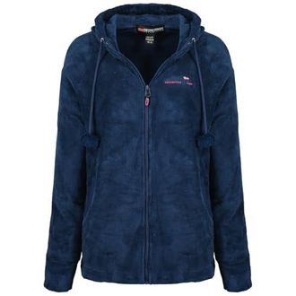 Geographical Norway Tilda Lady Polaire Chaude Femme Chaude Fermeture Zip - Veste Automne Hiver Printemps Chaud Femmes - Longues Manches Pull Fourrure Doux Confort Outdoor