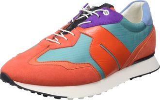 Högl Högl Damen Rush Sneaker, Multi/Koralle, 34.5 EU Weit