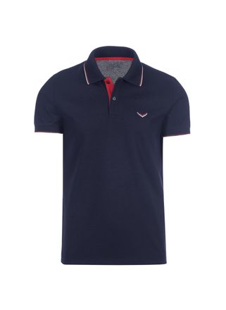 Trigema Herren 627632119 Poloshirt, Blau (Navy 046), XXX-Large (Herstellergröße: XXXL)