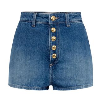 Elisabetta Franchi Femme, Shorts, Bleu, Taille: W27 Shorts Chic