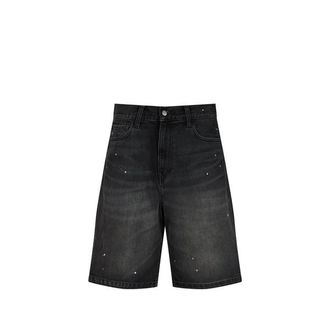 Carhartt Work in Progress Short Landon d&eacute;lav&eacute; en coton