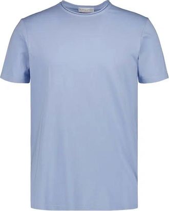 Daniele Fiesoli Herren T-Shirt blau Baumwolle