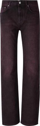 Off-white Straight Leg Jeans - Rosa