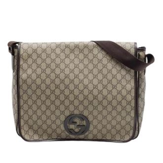 Gucci Sac bandouli&egrave;re en nylon pr&eacute;-poss&eacute;d&eacute; - Femme - Pre-owned - Beige - Taille: ONE Size