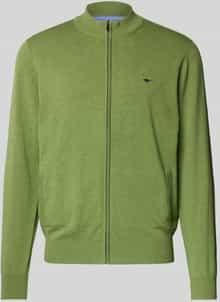 Fynch-Hatton Strickjacke mit Rei&szlig;verschluss
