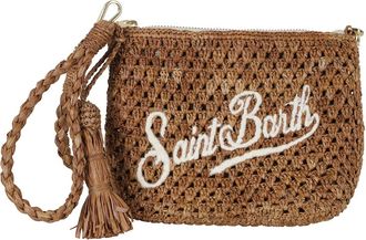 MC2 Saint Barth Femme, Sacs, Brun, Taille: ONE Size Pochette en raphia