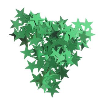 Cabilock Gr&uuml;nes Sternenkonfetti aus PVC - 20g Glitzer Streudeko f&uuml;r Weihnachten Partys und Tischdekoration