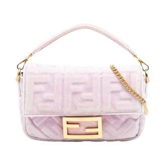 Fendi Pre-owned Embossed Pattern Bag - - Pre-owned - Damen - Rosa - ONE SIZE