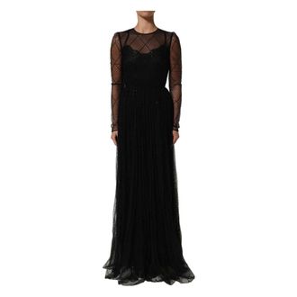 Dolce & Gabbana Damen, Kleider, Schwarzk, SGr&ouml;&szlig;e