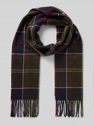 Barbour Schal mit Fransenabschluss Galingale Tartan