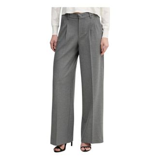 Oui Femme, Pantalons, Gris, Taille: 36 FR Pantalon large