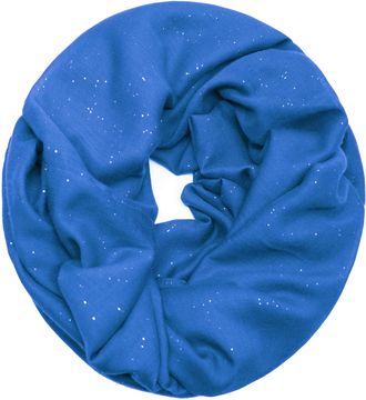 Glamexx24 Loop Schal Damen Schlauchschal Glitzer Unifarbener Rundschal Halstuch f&uuml;r Fr&uuml;hling, Sommer, Herbst, Winter