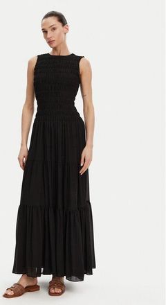 Michael Kors Sommerkleid MS582VF7R3 Schwarz Regular Fit