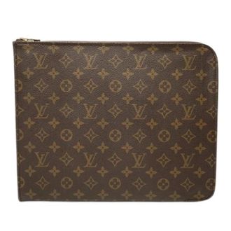Louis Vuitton Pre-owned Monogram Canvas Clutch - - Pre-owned - Damen - Braun - ONE SIZE