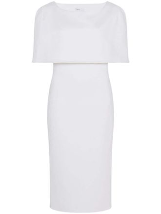 Rosetta Getty robe-cape à coupe cintrée - Blanc