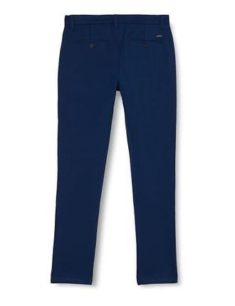 Blend Blend Couleur Unie Pantalon daffaires décontracté, 193933/bleu médiéval, 31W x 32L Homme