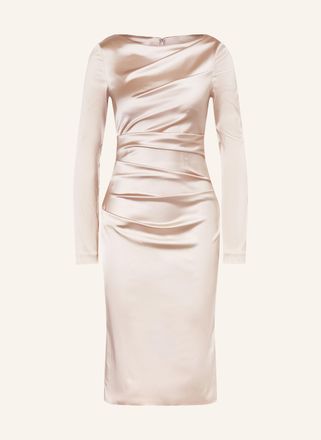 Talbot Runhof Talbot Runhof Cocktailkleid Aus Satin beige