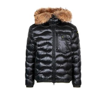 Blauer Wave Daunenjacke - - Jackets - Herren - Schwarzk - S