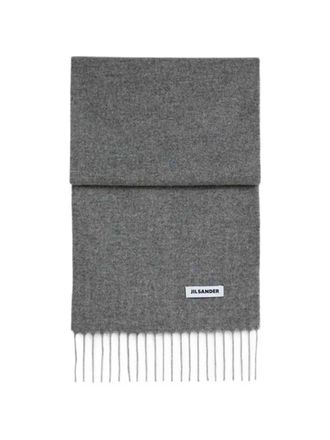 Jil Sander Sciarpa Frangia Koala