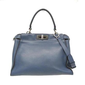 Fendi Pre-owned Vintage Lederhandtasche - - Pre-owned - Damen - Blau - ONE SIZE