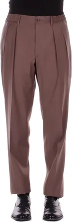 Tagliatore Homme, Pantalons, Brun, Taille: M Pantalon de Costume