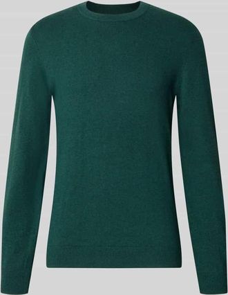 Mc Neal Strickpullover aus Baumwoll-Kaschmir-Mix mit Rundhalsausschnitt