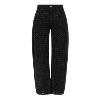 Stella McCartney Femme, Jeans, Noir, Taille: W26 Jeans Coupe Ample