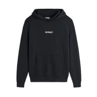 Ecoalf Schwarzer Hoodie mit moderner Silhouette - - Sweatshirts & Hoodies - Herren - Blau - S