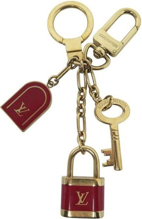 Louis Vuitton Portemonnaie - SCHL&Atilde;oeSSELANH&Atilde;NGER CHARME LOUIS VUITTON M60074 TA - Gr. unisize - in Gold - f&uuml;r Damen