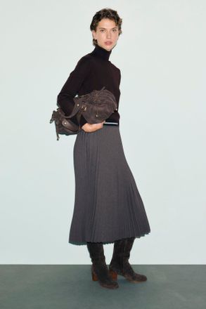Gerard Darel Jupe pliss&eacute;e unie - TRUDY