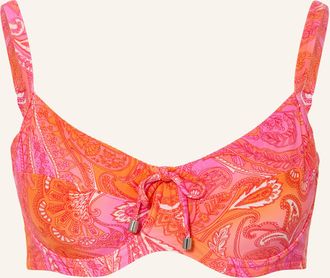 Cyell Cyell B&uuml;gel-Bikini-Top Paisley Breeze pink