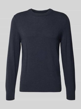 Marc O'Polo Regular Fit Pullover aus Baumwoll-Mix mit Schurwoll-Anteil