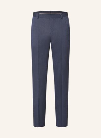 HUGO BOSS Anzughose Genius Slim Fit blau
