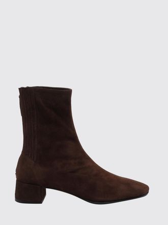Aquazzura Bottines Chelsea Saint Honor&egrave; en cuir su&eacute;d&eacute; &agrave; bout effil&eacute;